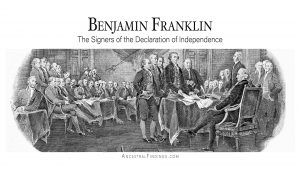 Benjamin Franklin: The Signers of the Declaration of Independence ...