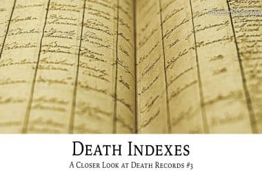 Death Certificates: Your Doorway to Your Ancestor's Life