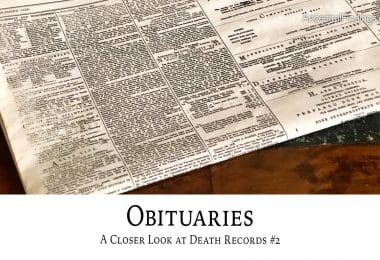 Death Certificates: A Closer Look at Death Records #1