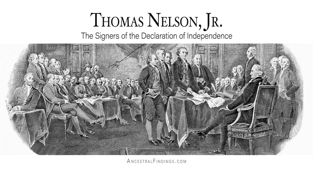 Thomas Nelson, Jr.: The Signers of the Declaration of Independence ...