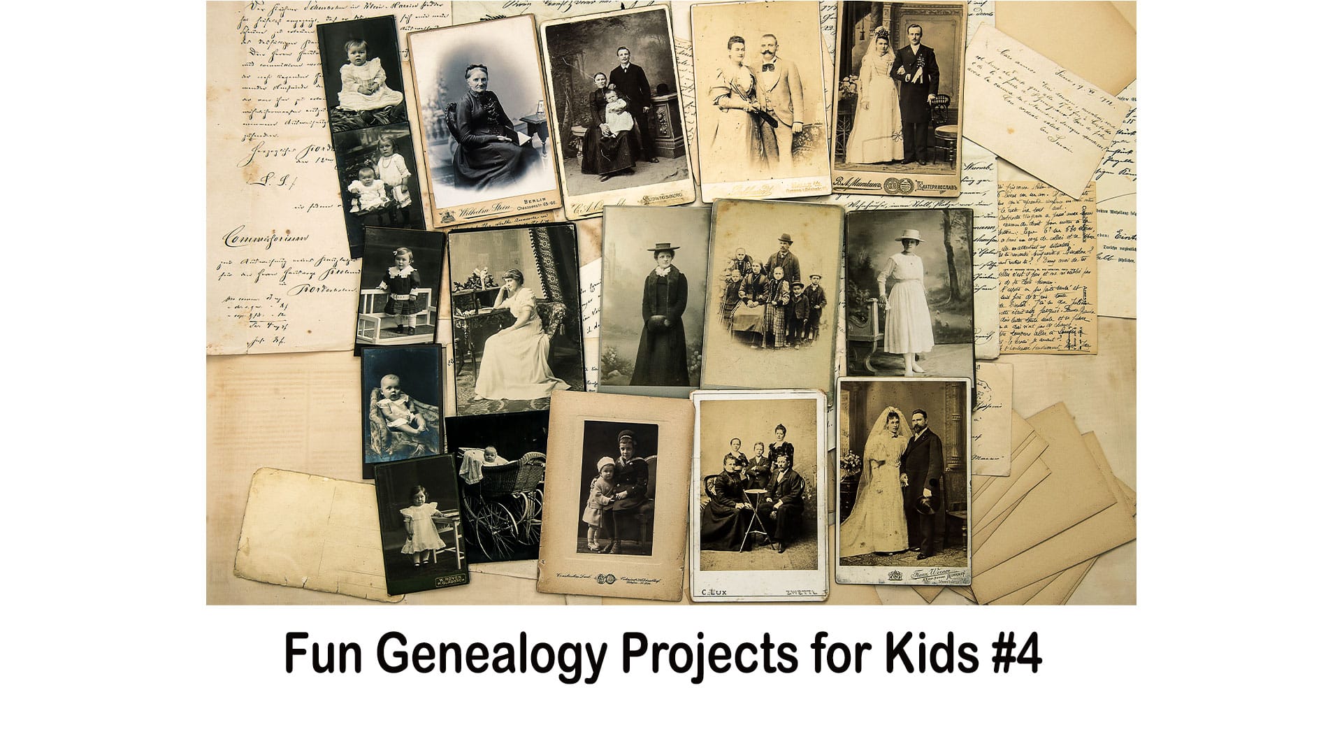 Fun Genealogy Projects for Kids #4 | Ancestral Findings