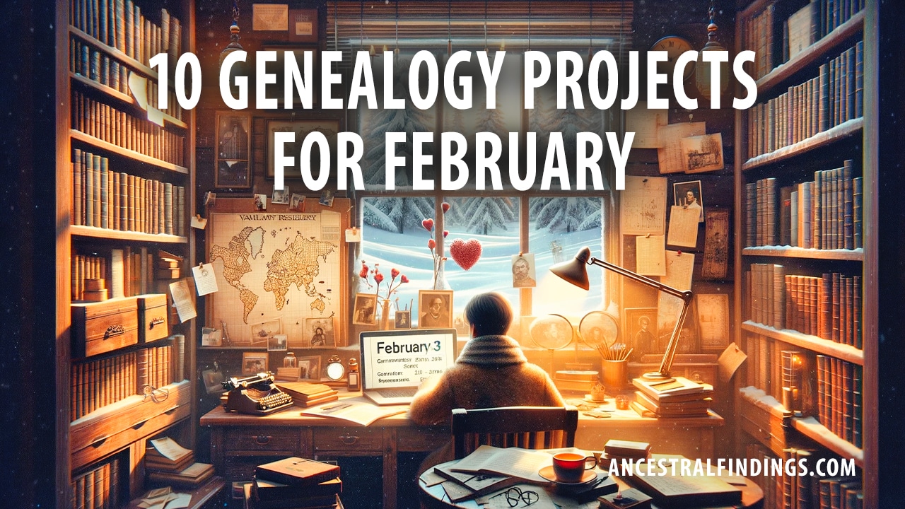 10 Must-Do Genealogy Projects for February | Ancestral Findings