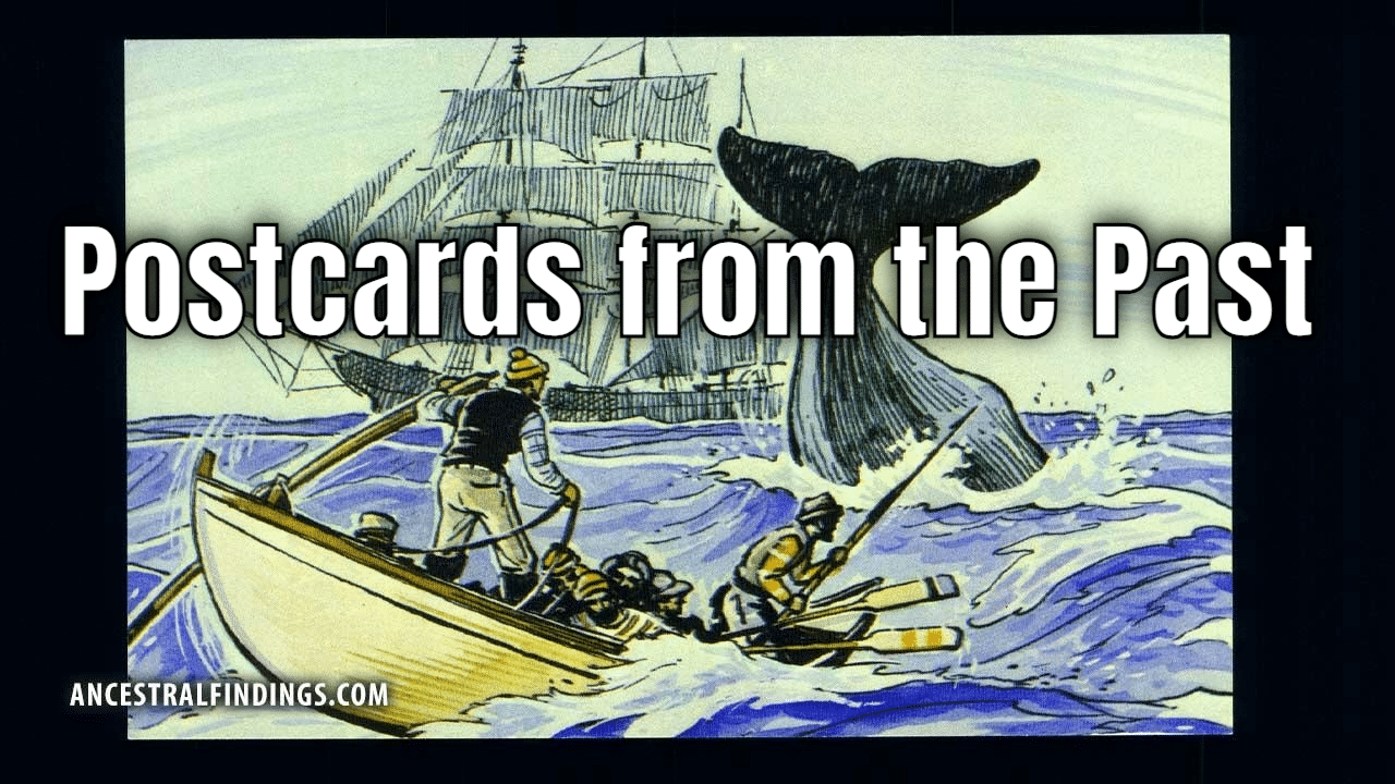 Early Whaling Days | Nantucket, Massachusetts | Postcards from the Past