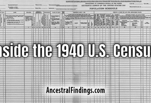 Inside the 1890 Census | Ancestral Findings