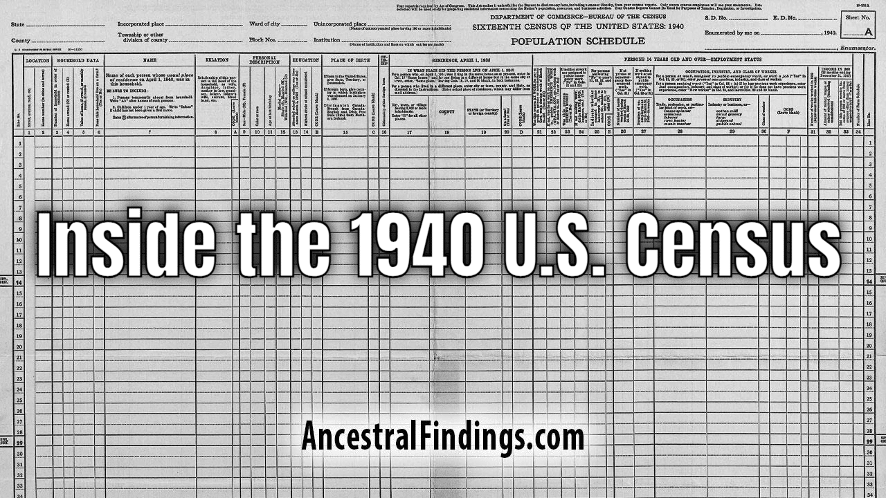 Inside the 1940 U.S. Census