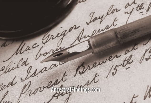 How to Read Old Handwriting: A Primer | Ancestral Findings
